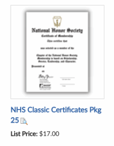 NHS Chapter Essentials for Every Milestone | NHS